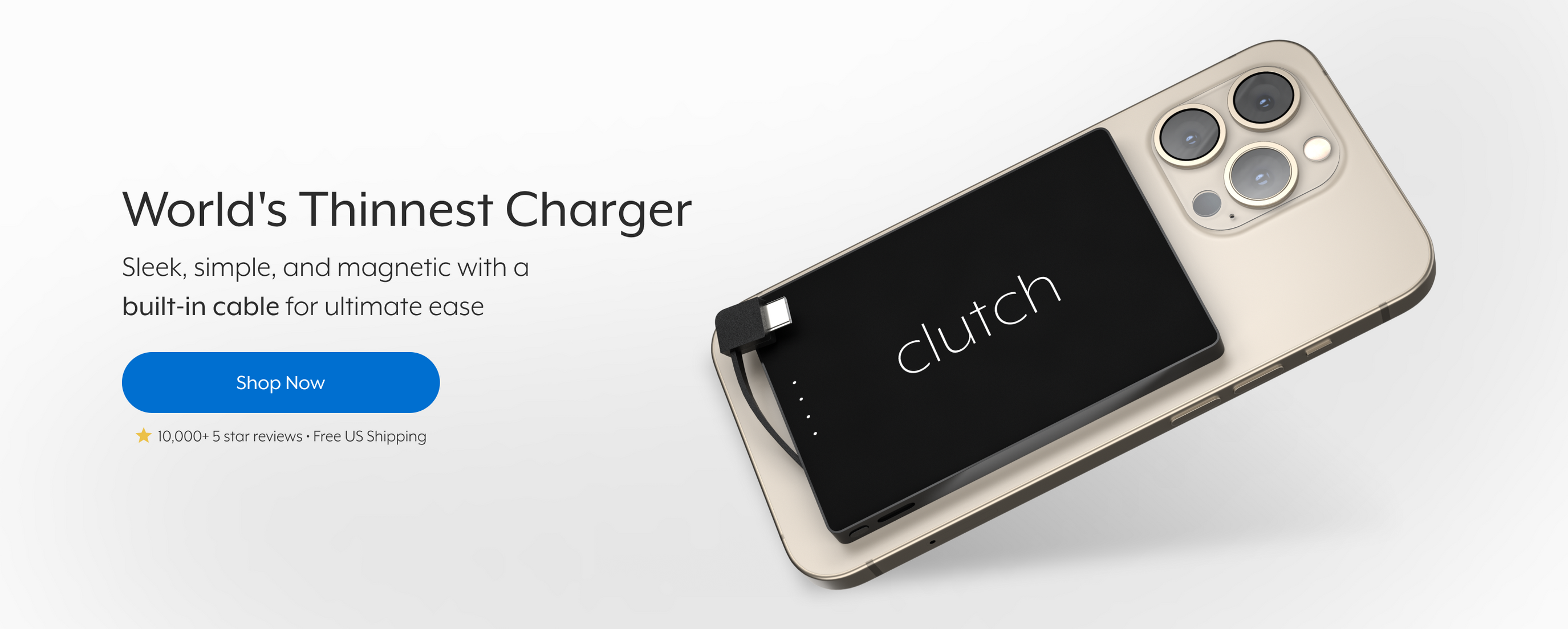 Clutch Charger – World’s Thinnest Charger