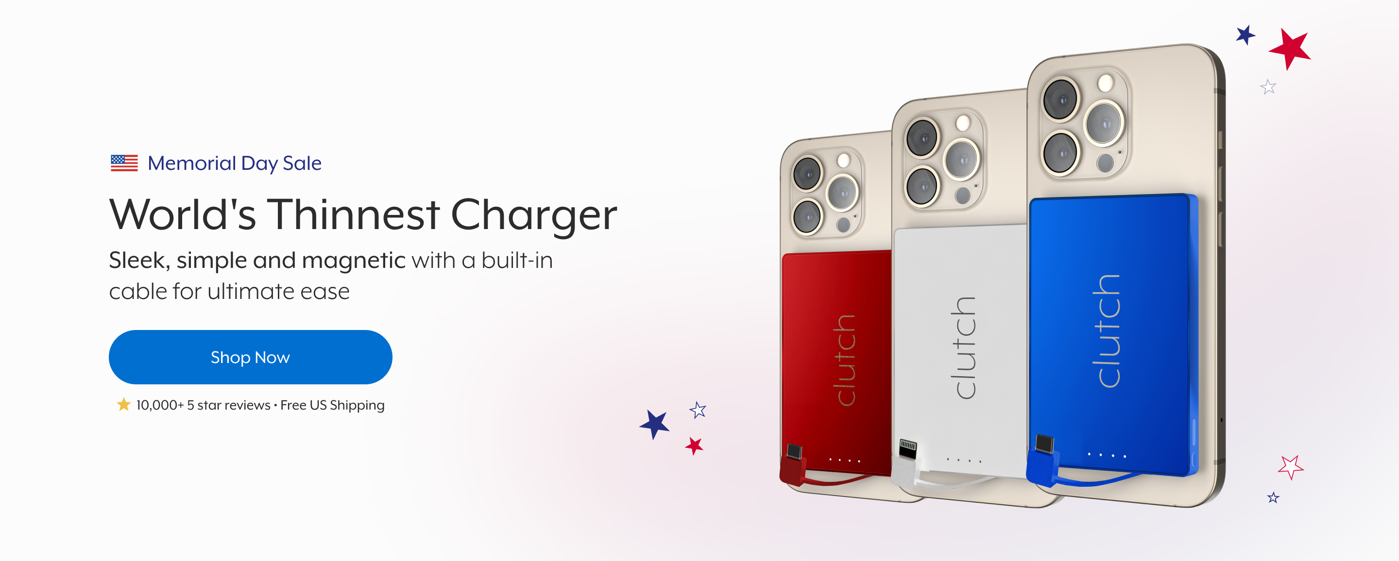 Clutch Charger – World’s Thinnest Charger